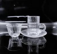 China Classic 36Pcs  Glass Cup Sets  Include12 Tea Cups 12 Saucer 12 Cawa cups Offering Practical and Stylish Drinkware Options  for sale