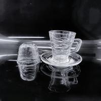 China Classic Glass Cup Sets , Practical / Stylish Glass Drinkware Set For Hotels Restaurants Cafes for sale
