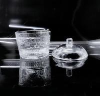 China Height 125mm Elegant Glass Candy Bowls Ideal for Retail Display and Special Event Styling for sale
