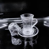China 36PCS Premium Glass Cup Sets Elegant Drinkware Set With Colorful Box Package for sale