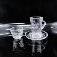 China Wonderful color box packing 18pcs glass cup set for tea enthusiasts, friends on birthdays for sale