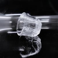 China Clear Glass Coffee Cups 6pcs Set 65ml Capacity Lead Free With Smooth Rim for sale