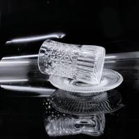 China 6pcs Turkish Cups 6pcs Saucers Glassware Cup Sets Machine Press-molded Durable Elegant Design Suitable for Restaurants Bars and Cafes for sale