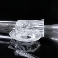 China Without Handle Elegant Glass Cup Sets 6pcs Turkish Cups 6pcs Saucers Height 86mm Stylish Durable Perfect for Restaurants Cafes and Hotels for sale