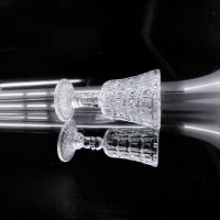 China Transparent Glass Juice Cups Eco Friendly Customizable OEM ODM Options Durable Reusable Clear Drinkware for Commercial for sale