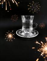 China Elegant 12 Piece Glass Cup Sets 110ml For Hospitality Industry Hotels Restaurants for sale