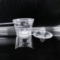 China Mouth outer diameter 115mm Glass Candy Bowls Featuring Smooth Finish OEM ODM Customization Options for sale