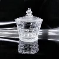 China Contemporary Elegant Glass Candy Bowls Engineered for Restaurants Cafes and Event Venues Providing Sophisticated Candy Display Solutions for sale