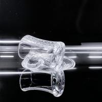 China Lead Free Crystal Glassware Sets 90ml 3.04oz With 6 S aucers / 6 Cups for sale