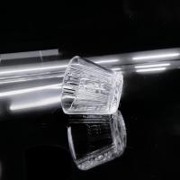 China Durable Glass Coffee Cups 60ml Lead Free Crystal Cups For Hot And Iced Beverages for sale