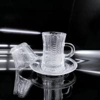 China Elegant Modern Glass Cup Set 90ml 3.04oz For Hospitality / Corporate Settings for sale