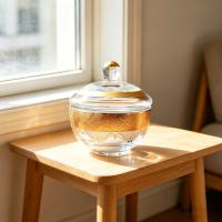 China Elegant Transparent Glass Candy Bowls For Restaurants Cafes / Event Venues. for sale