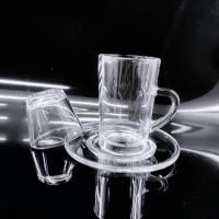 China 18PCS Glass Cup Sets 6pcs Turkish Cups 6pcs Saucers 6pcs Cawa Cups Ideal For Restaurant Durable Stylish And Practical for sale