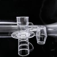 China Elegant 36pcs Glass Cup Sets 12pcs Turkish Cups 12pcs Saucers 12pcs Cawa Cups Perfect for Catering Events Hotels and Cafes Stylish for sale
