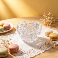 China 50mm Height Decorative Glass Candy Bowls Featuring Max Diameter 90mm Elegant Containers for Candy and Treat Presentation for sale