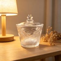 China Max Diameter 115mm Glass Candy Bowls Eco Friendly Durable Clear Glass Bowls Ideal for Retail Display and Event Decoration for sale