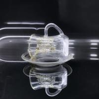 China Luxury Glass Tea Cup Sets 6pcs Turkish Cups 6pcs Saucers  Crafted to Enhance Daily Life with Stylish Tea Drinking Experience for sale