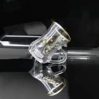 China Glass Tea Cups Set 6pcs Turkish Cups Lead-free Crystal Glass Stylish Clear Design Ideal for Restaurants Cafes and Tea Houses for sale