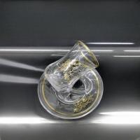 China Luxury Transparent Tea Drinking Cup Set 6pcs Turkish Cups 6pcs Saucers Elegant Durable Clear Glassware Ideal For Office Home And Cafe for sale