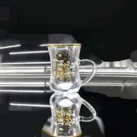China 83ML Capacity Glass Tea Cups In Set Quantity 6 PCS Perfect For Serving Tea In Hotels Cafes And Offices for sale
