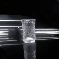 China Clear Glass Tea Cup Set 6pcs Turkish Cups Max Diameter 56MM Stylish Transparent Cup Perfect for Tea Lovers for sale