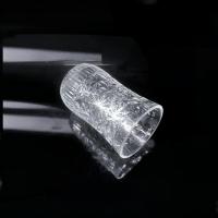 China Clear Glass Tea Cup Set 6pcs Turkish Cups Max Diameter 56MM Stylish Transparent Cup Perfect for Tea Lovers for sale