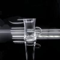 China Eco-friendly Elegant Glass Cup Sets 6pcs Turkish Cups Suitable for Restaurants Hotels and Event Planners for sale