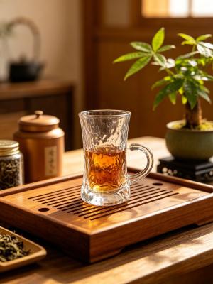China Machine Made With Patterns Glass Tea Cup Set 6pcs Turkish Cups Eco Friendly Durable Max Diameter 55mm Suitable For Cafes Hotels And Tea Shops for sale