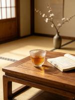 China Architectural Ribbed Elegance 6pcs Vertical Fluted Arabic Cawa Cup Set Ideal for Coffee and Tea Serving for sale