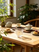 China 6pcs Ice-Cracked Glass Cawa Cup Set Perfect for Serving Coffee and Tea in Restaurants Cafes and Hotels for sale