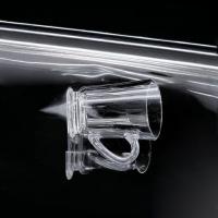 China Modernist Minimalist Eleganc 6pcs Clear Glass Tea Cup Set Design for Daily Service for sale