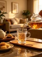 China Vintage Star Cut Lead-Free Glass Mugs Set 100ml  Handle Glass Tea Cup 6pcs Turkish Cups for sale