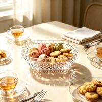 China Premium Oval Diamond Cut Glass Serving Bowl, Clear Multi‑Purpose Decorative Fruit Snack Bowl for Daily Tea Time for sale