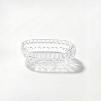 China Premium Elegant Transparent Glass Snack Bowl Set, Rectangular Glass Serving Dishes for Fruit Nuts Cookies Dessert for sale