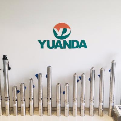 China WATER SUPPLY 108v 1400w Photovoltaic Permanent Magnet Deep-Well Pump for sale