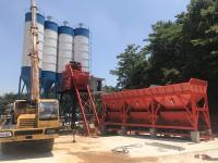 China Construction Production Ready Mix Mixing Plant Hzs75 Concrete Batching Plant for sale