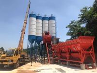 China HZS75 Big Automatic Concrete Batching Plant Dry/wet Ready Mix Stationary Concrete Batching Plants for sale