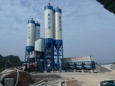 China Wet Mix Concrete Batch Plant Automatic Small 25 35 50 75 90 120 180 M3/H for sale