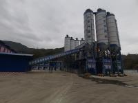 China Compact Type Fast Install Concrete Batching Plant HZS60 with Advanced JS1000 Twin-shaft Concrete Mixer for sale