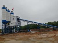 China Cement Mixing Station Process Precast Mini Hzs60 Concrete Batching Plant for Sale for sale