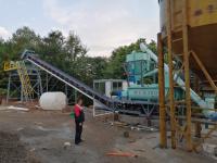 China High Productivity ≤120m3/h Stationary Ready Mix Concrete Batching Machine Plant with JS2000 Twin-shaft Concrete Mixer for sale