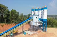 China Hzs60 60 Cbm/H Ready Mixed Concrete Batching Mixing Plant for sale