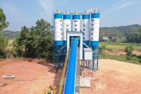 China Hzs60 Fixed Stationary Mixing 60m3/H Concrete Batching Plant for sale