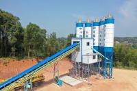 China Hzs60 Fixed Stationary Mixing 60m3/H Concrete Batching Plant for sale