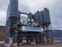 China Ready Mix Concrete Batching Plant Construction Projects Concrete Mix Plant Hzs180 for sale
