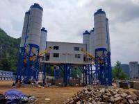 China Cement Soil Mixing Plant Hzs180 Concrete Batching Concrete Mixer Machine for sale