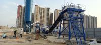China ISO Ce Certified Hzs60 Concrete Batching Plant for Road Construction for sale