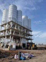 China Hzs60 60 Cbm/H Ready Mixed Concrete Plant Twin-shaft Concrete Batching Plant for sale