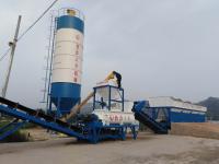 China Compact Type Fast Install Concrete Batching Plant HZS60 for ≤60m3/h Productivity and Materials for sale
