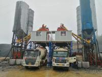 China 60m3 ready mix concrete batching plant production line for sale